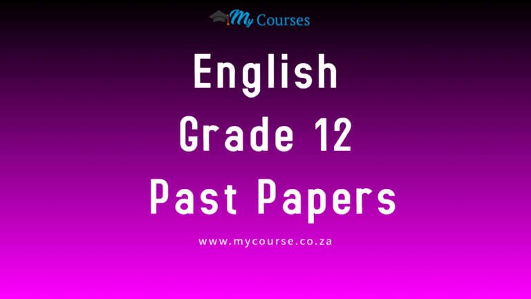 English First Additional Language Grade 12 Past Exam Papers and Memo ...