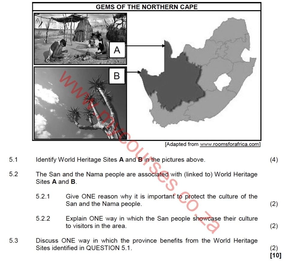 Grade 11 Tourism Question Papers