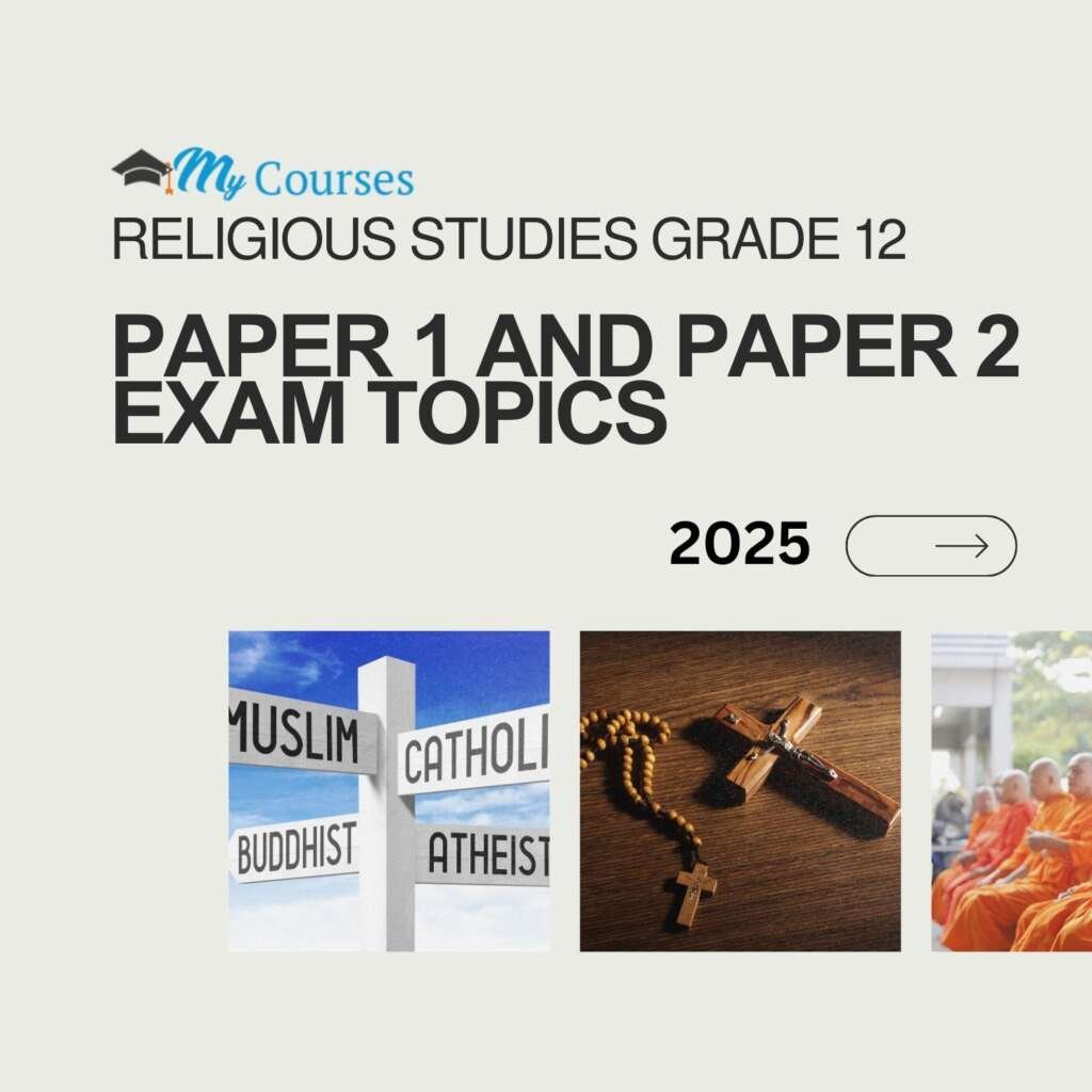 Religion Studies Grade 12 - Paper 1 and Paper 2 Topics » My Courses