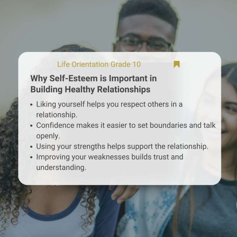 Why Self-esteem is Important in Building Healthy Relationships » My Courses
