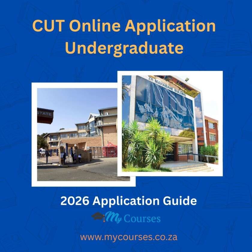 CUT Online Application 2026 undergraduate » My Courses